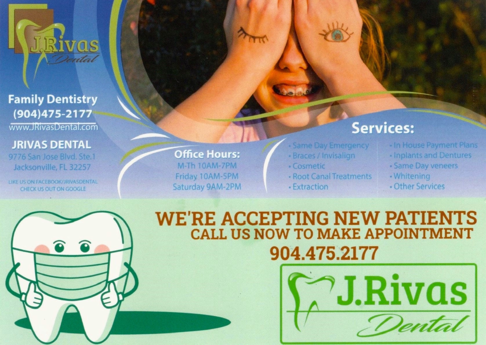 Jacksonville, FL Dentist - J. Rivas Dental - General Dentist